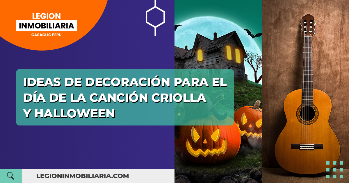 Ideas de decoración para el día de la Canción Criolla y Halloween ...